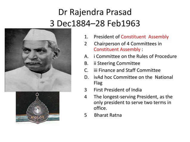 Committees of the Constituent Assembly of India and decisions of 24 ...