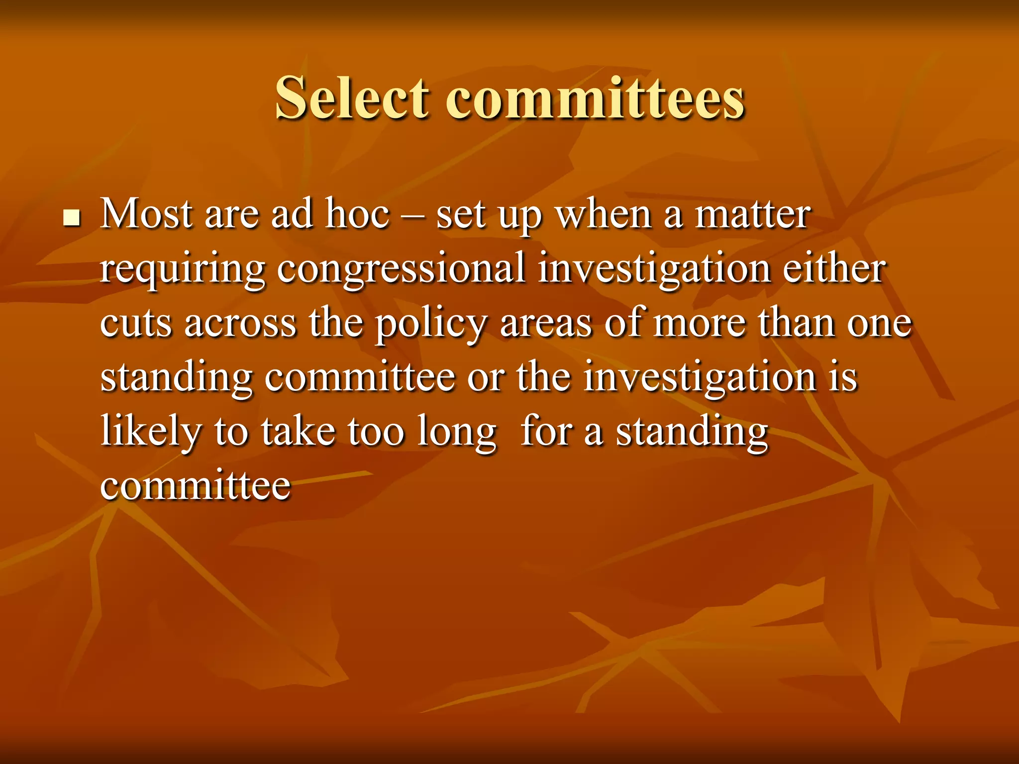 Committees in congress | PPT