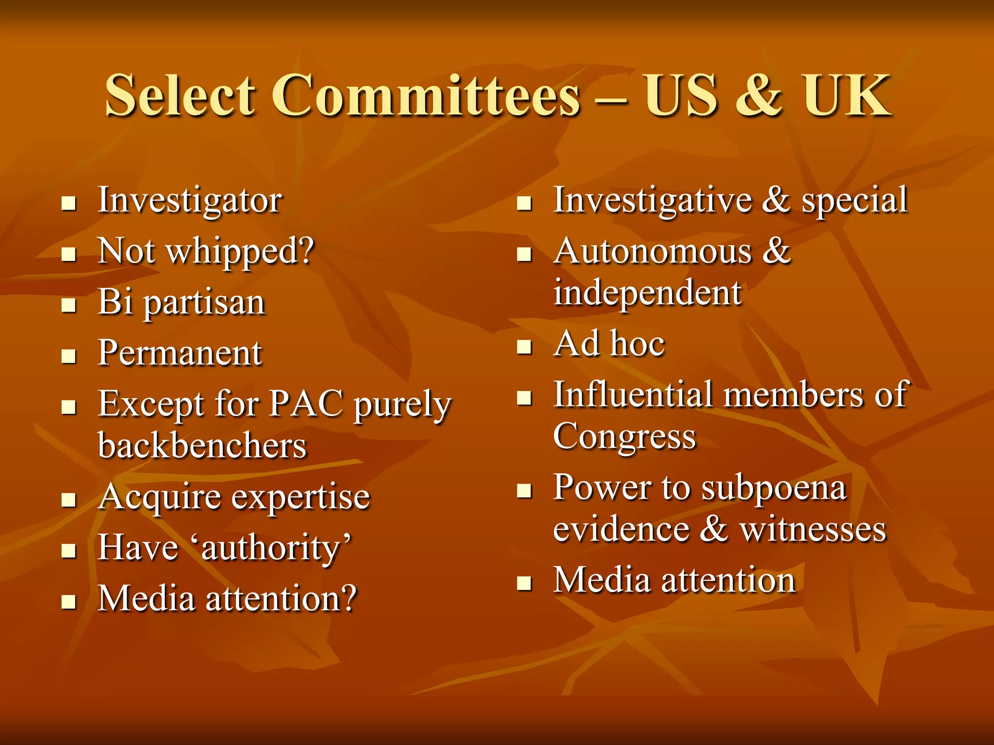 Committees in congress | PPT