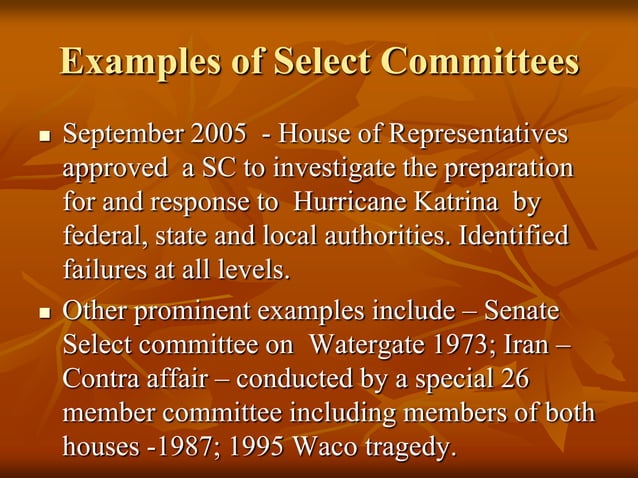 Committees in congress | PPT