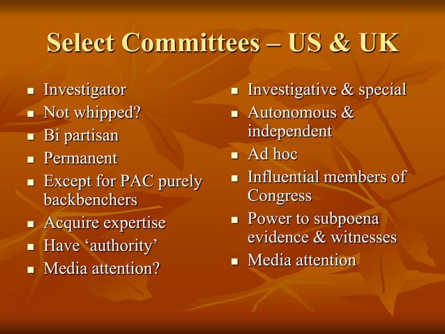 Committees in congress | PPT