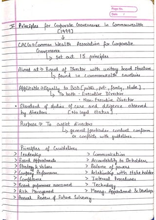 Committees in corporate governance in brief | BCOM SEM -6TH | CORPORATE ...