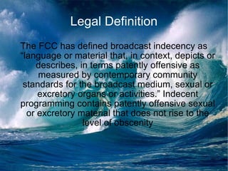 Obscenity | PPT