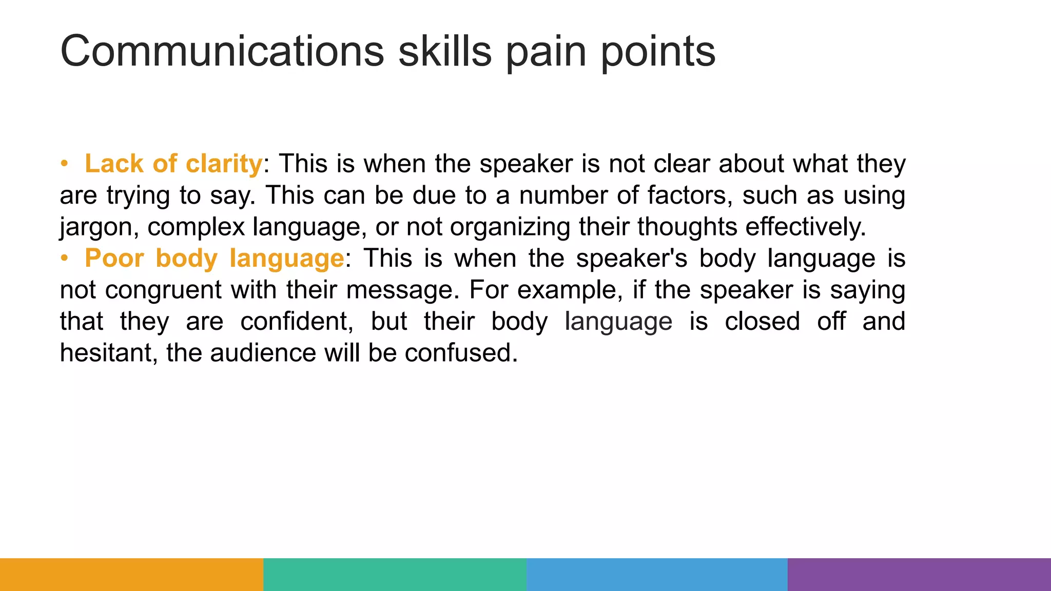 basic communication skills | PPTX