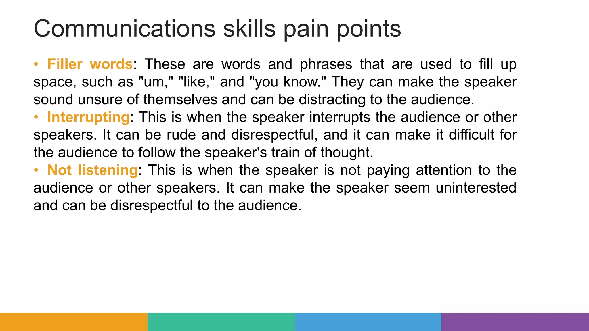 basic communication skills | PPTX