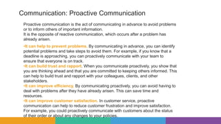 basic communication skills | PPTX