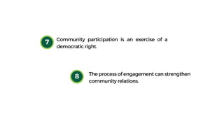 Community Engagement and Levels of Part | PPTX