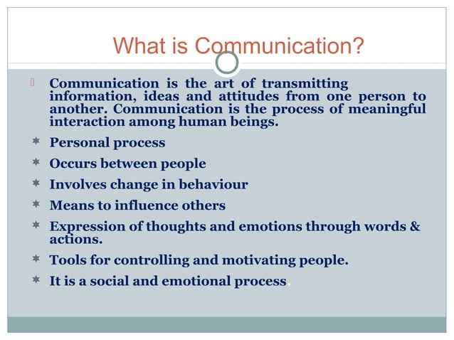 Process of communication | PPT | Email | Internet
