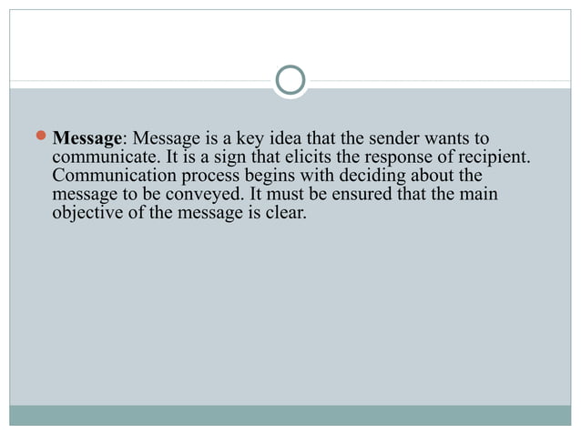 Process of communication | PPT | Email | Internet