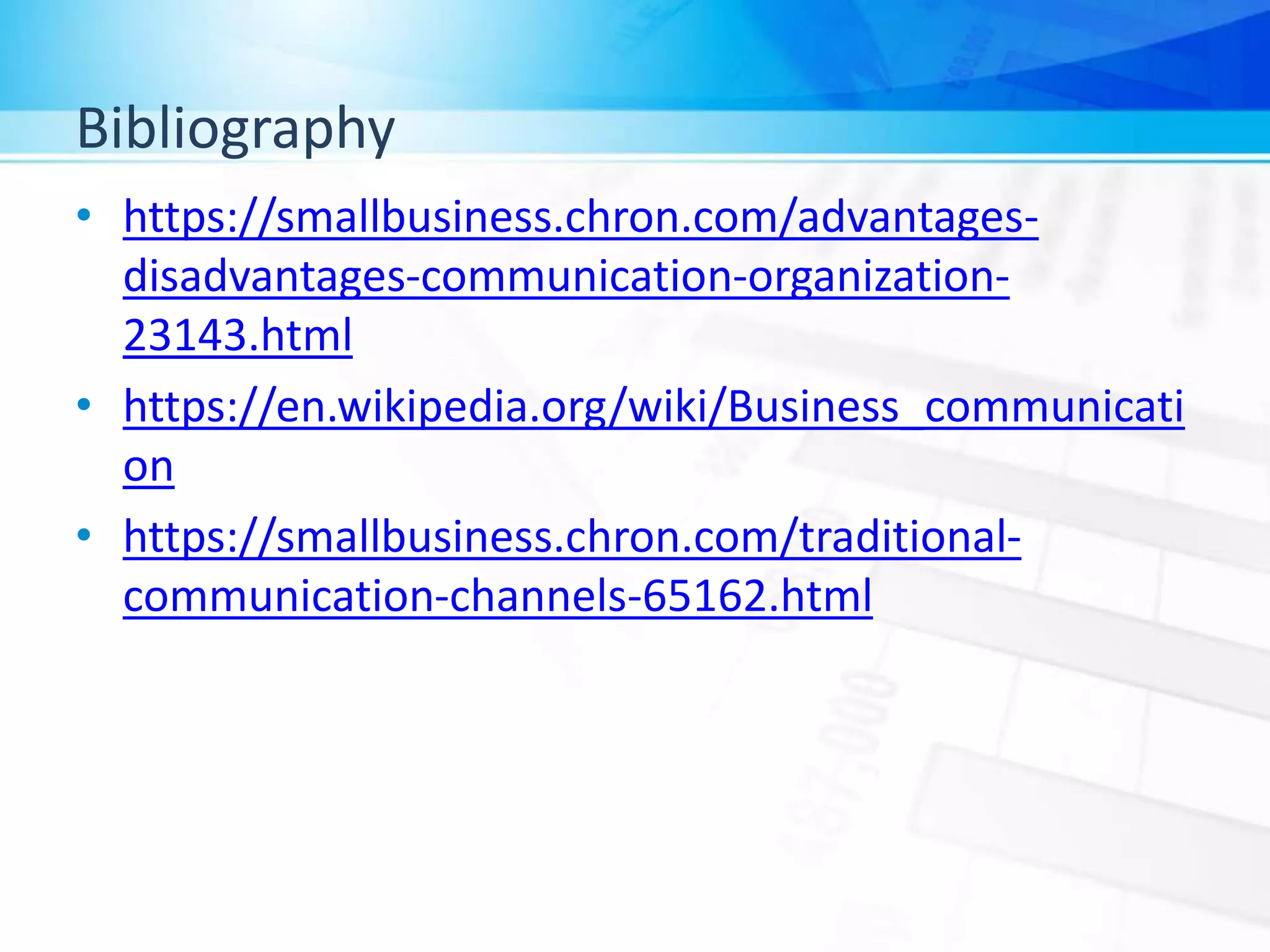 Technological advancements in business communication | PPTX