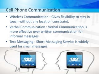 Technological advancements in business communication | PPT