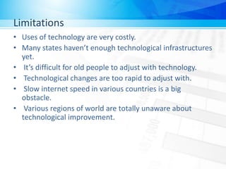 Technological advancements in business communication | PPT