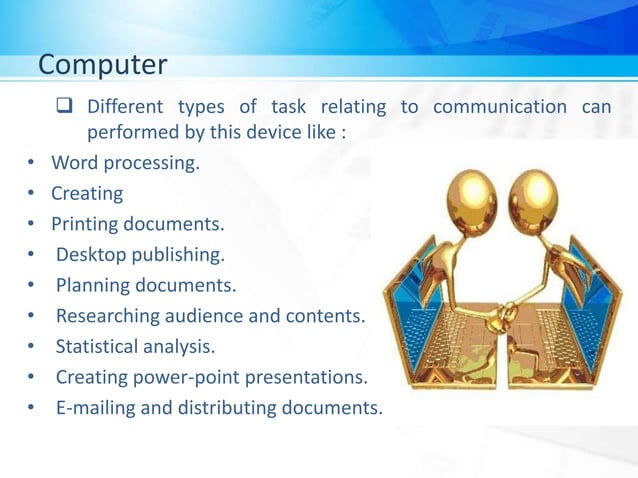 Technological advancements in business communication | PPT