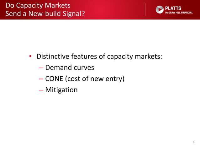 Capacity markets overview | PPTX | Power and Energy Industry | Industries