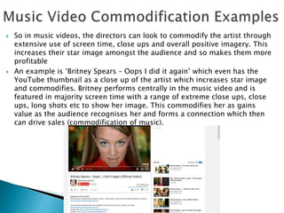 A2 Media - Commodification and synergy | PPTX