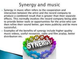A2 Media - Commodification and synergy | PPTX
