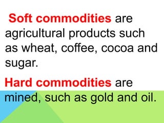 PRICE & COMMODITIES (APPLIED ECONOMIC) | PPTX