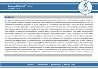 Commodities Call Tracker Oct'14 | PDF