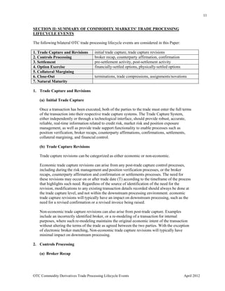 Commodities lifecycleevents april 25 | PDF