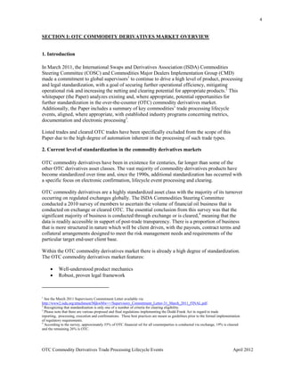 Commodities lifecycleevents april 25 | PDF