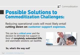 Commoditization of Technology and You! | PPT