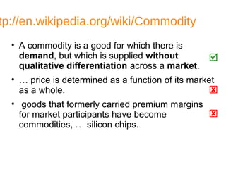 Commoditization of cloud computing | PPT