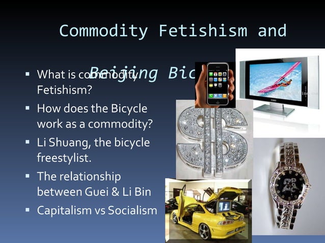 Commodity fetishism lecture | PPT