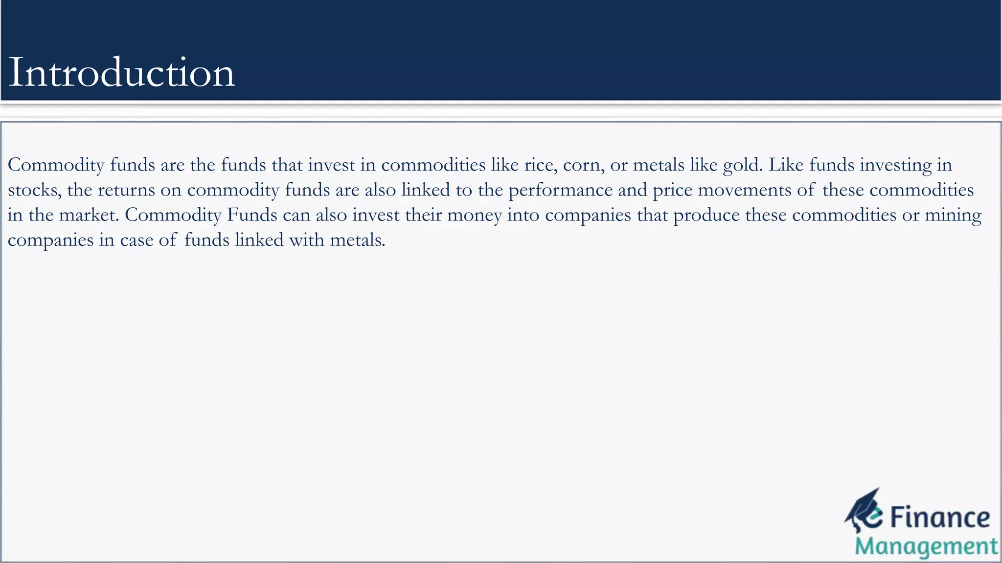 Commodity Fund | PPTX