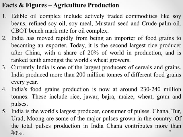 Commodity Market - Module I | PPTX