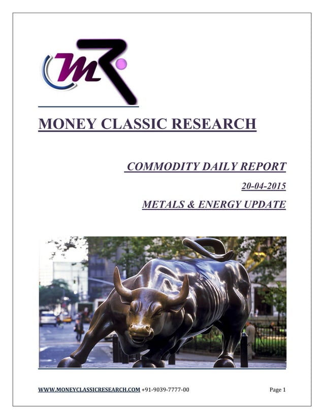 Commodity market daily report | PDF