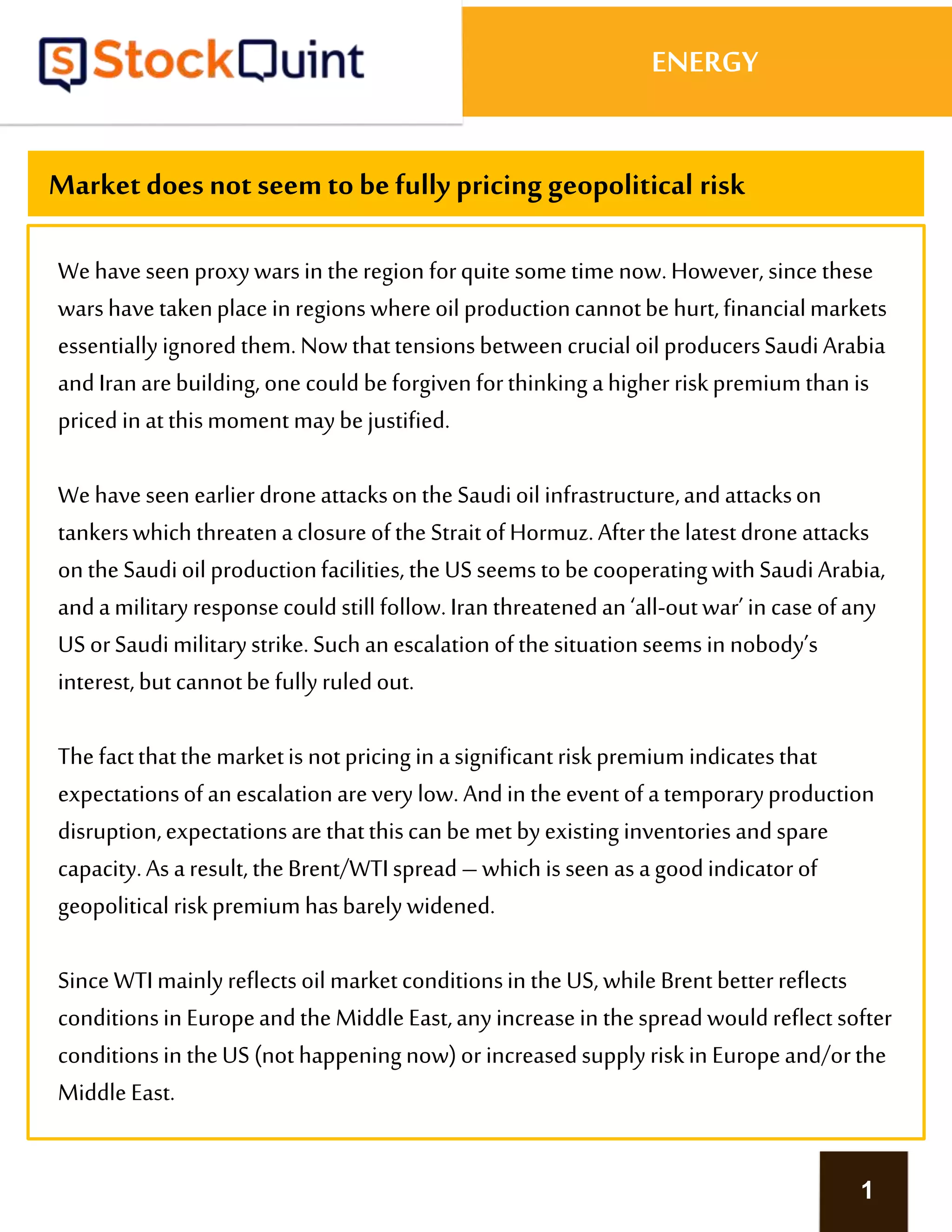 Commodity Newsletter | PDF