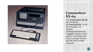 Commodore timeline | PPT
