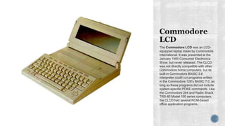 Commodore timeline | PPT