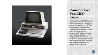 Commodore timeline | PPT