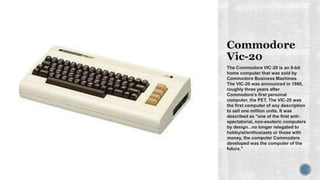 Commodore timeline | PPT