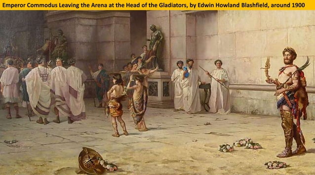 Cruel Commodus, Son of Stoic Marcus Aurelius, Last of the Good Roman ...