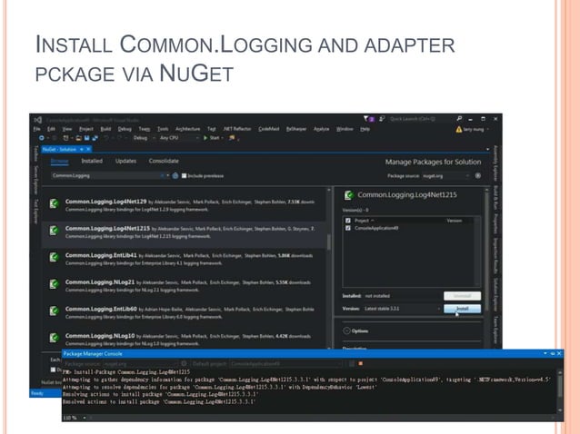 Common.logging | PPT