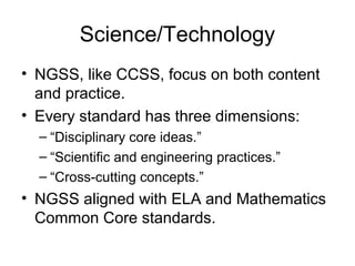 Common Core State Standards | PPT | Secondary Education | Education