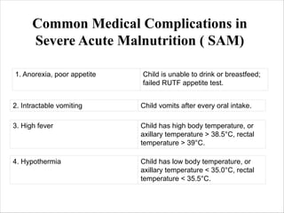 18 complication of Sever acuate Malnutrition | PPT