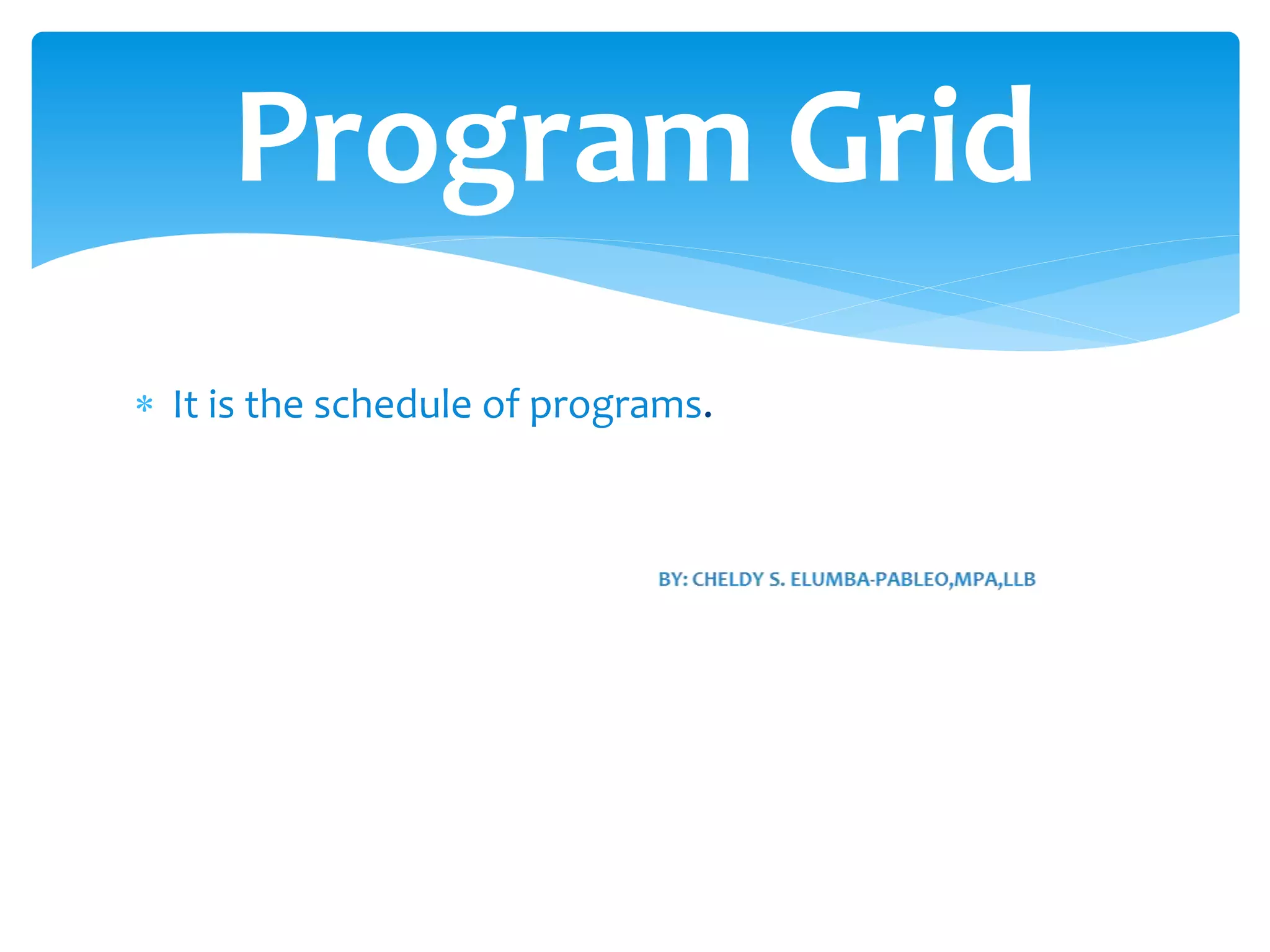 COMMON BROADCASTING TERMS IN RADIO & TV | PPTX