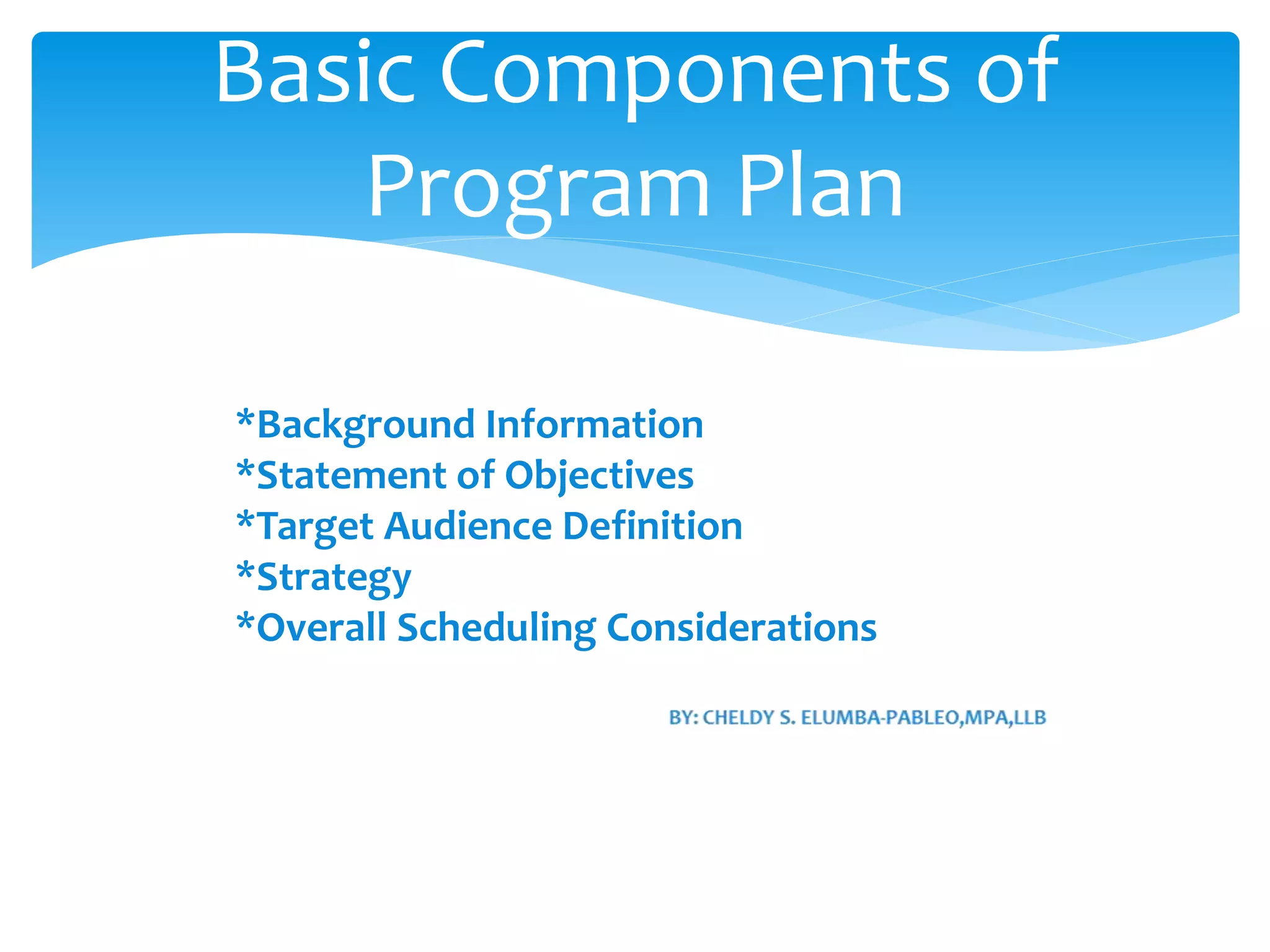 COMMON BROADCASTING TERMS IN RADIO & TV | PPTX