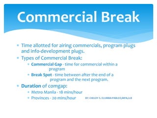 COMMON BROADCASTING TERMS IN RADIO & TV | PPTX