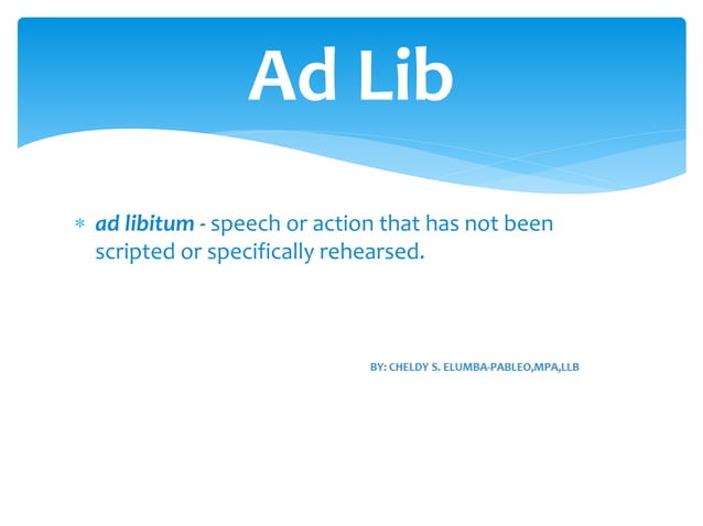 COMMON BROADCASTING TERMS IN RADIO & TV | PPTX | Music | Entertainment