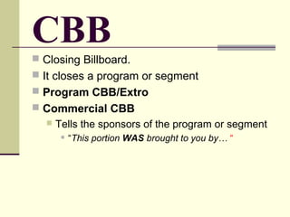 Common broadcast-terms1 | PPS