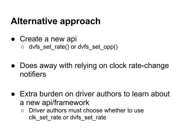 LCA13: Common Clk Framework DVFS Roadmap | PPT