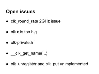 LCA13: Common Clk Framework DVFS Roadmap | PDF