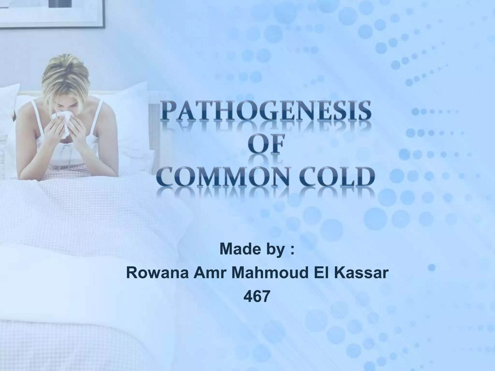 Common cold | PPT