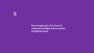 Common CSS Units Of Measure | PDF