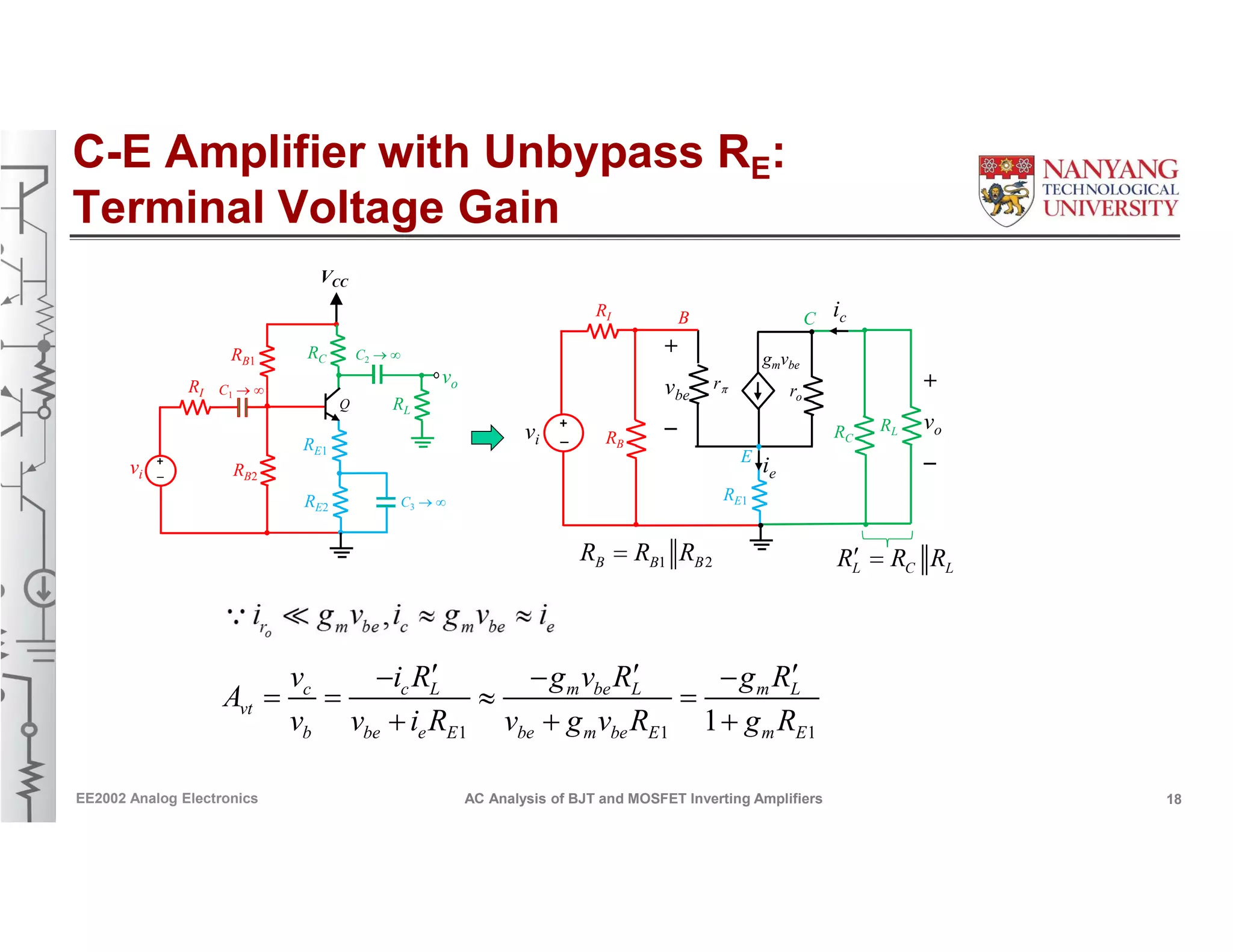 Common Emitter circuit | PPT