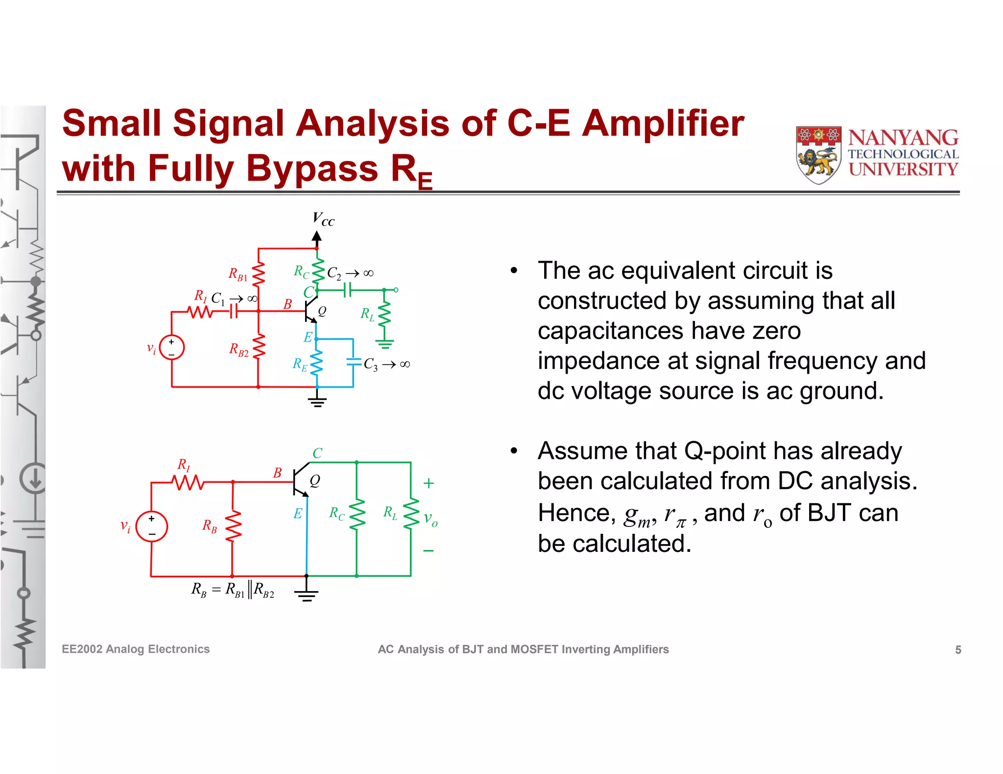 Common Emitter circuit | PPT